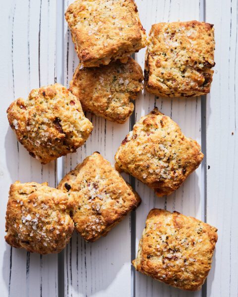 Sun Dried Tomato Homemade Biscuits - What's Gaby Cooking