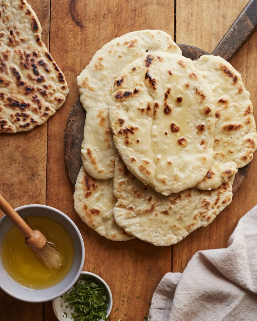 Homemade Naan - What's Gaby Cooking