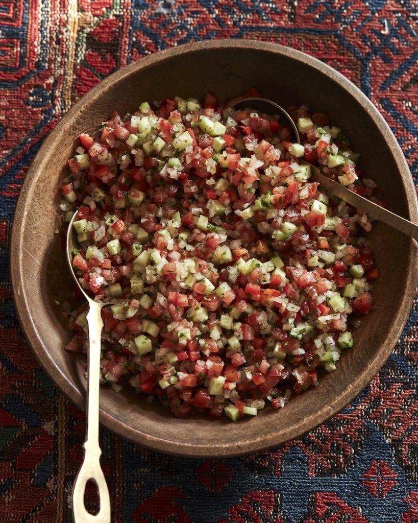 Moroccan Tomato Salad - What's Gaby Cooking