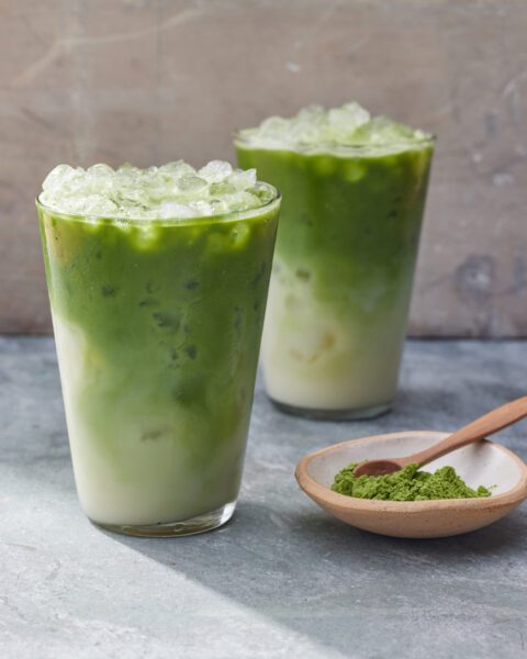 How to make an Iced Matcha Latte - What's Gaby Cooking