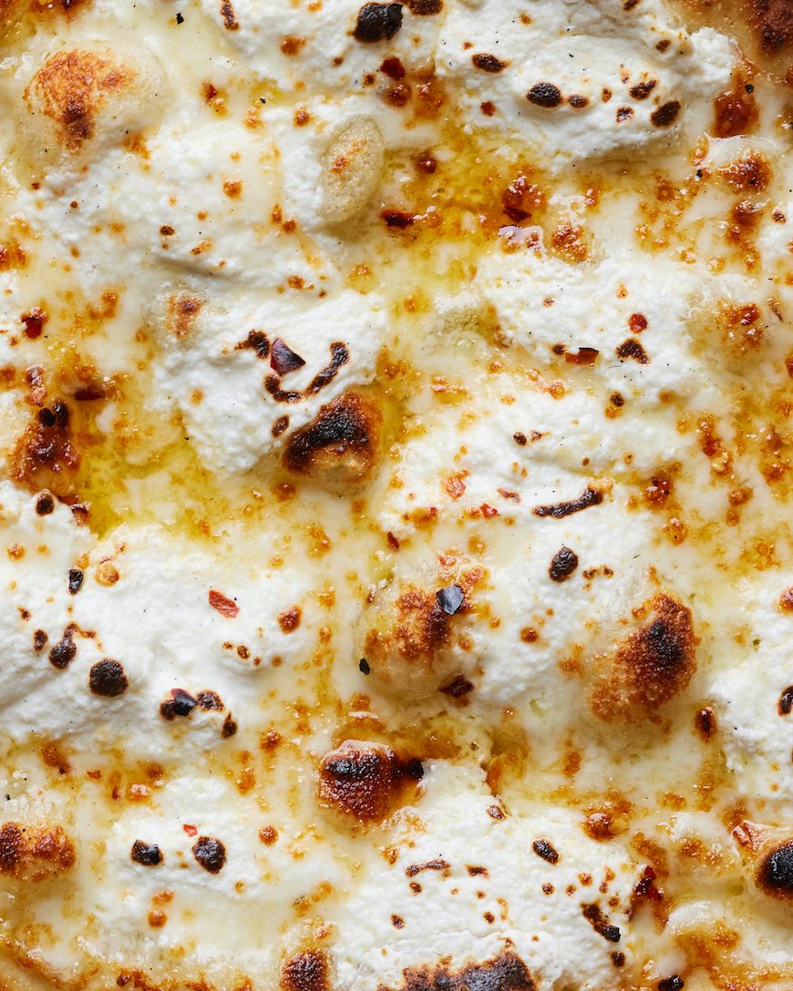 White Pizza (Pizza Bianca) - What's Gaby Cooking