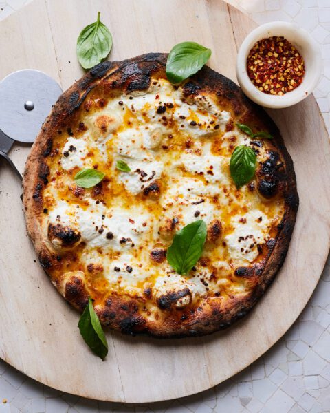 White Pizza (Pizza Bianca) - What's Gaby Cooking