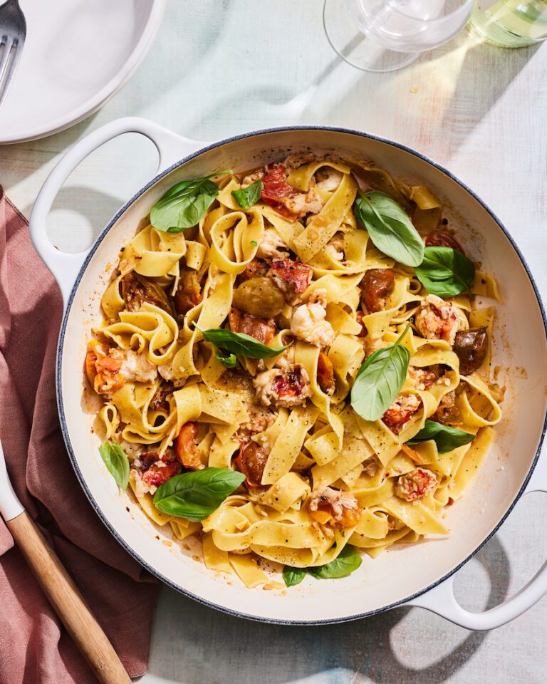 Summer Lobster Pasta - What's Gaby Cooking