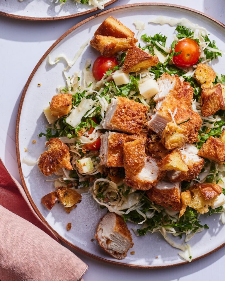 The Ultimate Fried Chicken Salad (inspired by Honor Bar)