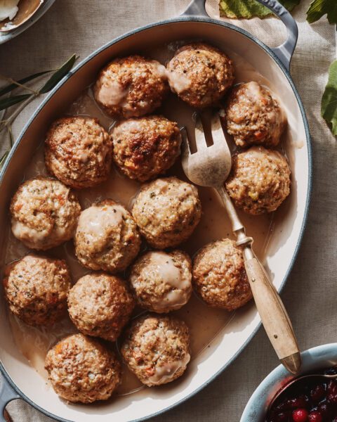 Thanksgiving Turkey Meatballs - An Easy and Delicious Recipe