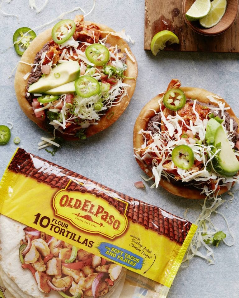 Chicken Tinga Tostadas - What's Gaby Cooking