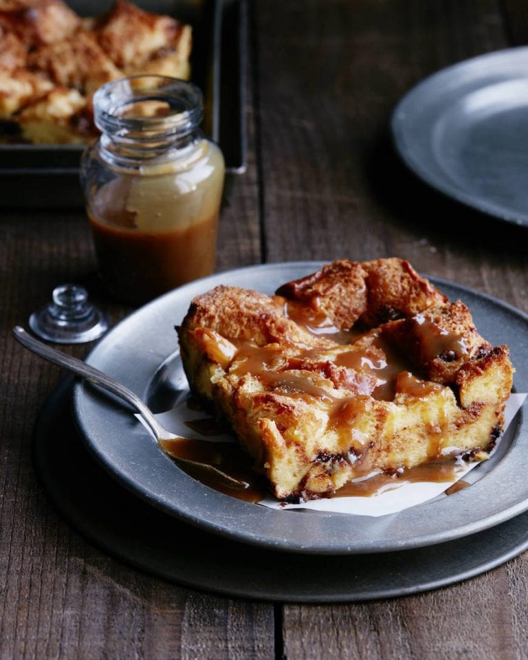Chocolate Chip Bread Pudding - What's Gaby Cooking